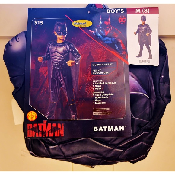 Rubie's Costume Company | Costumes | The Batman Boys 3pc Medium Rubies ...